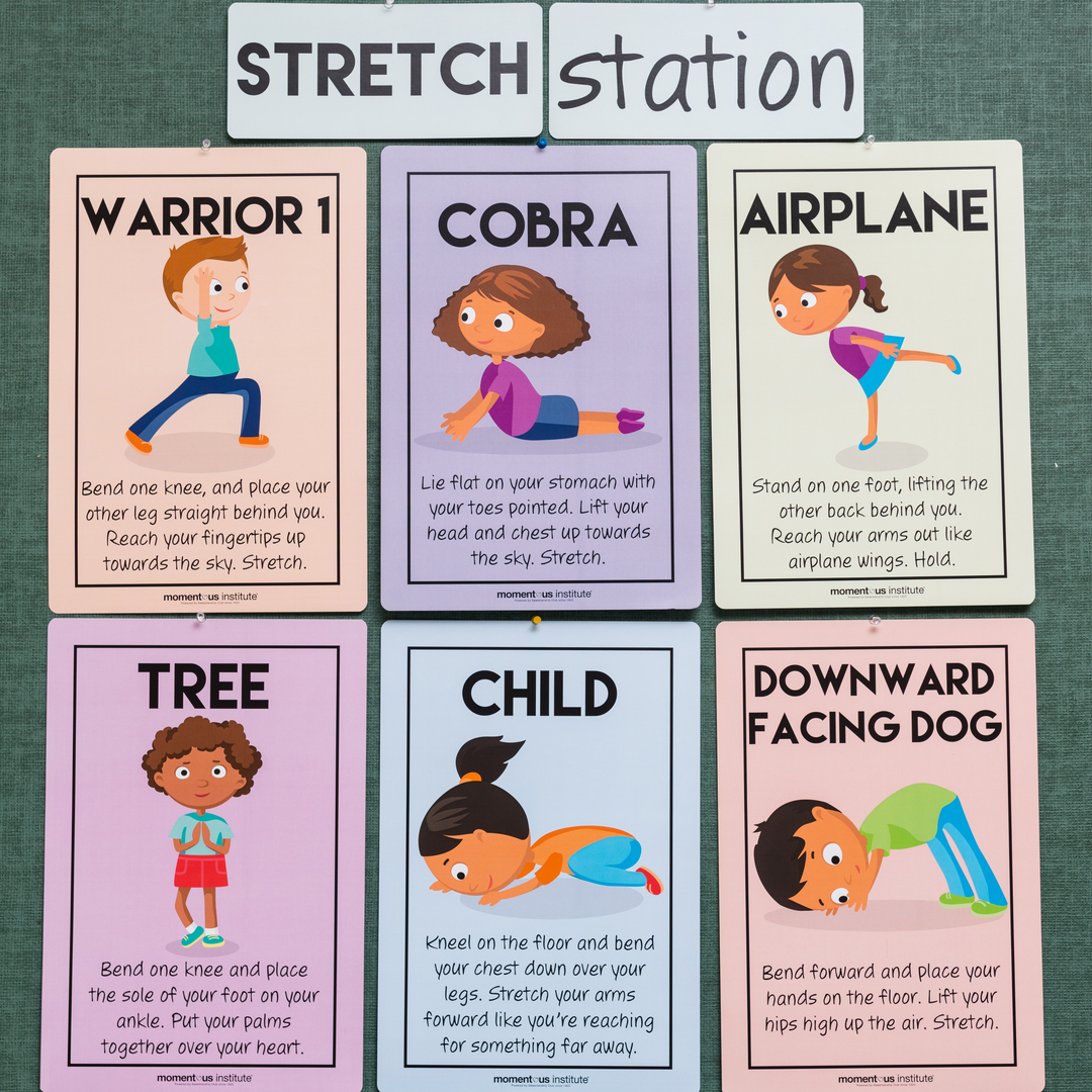 Mindfulness Posters | Children's Yoga Poses | Stretch Station ...